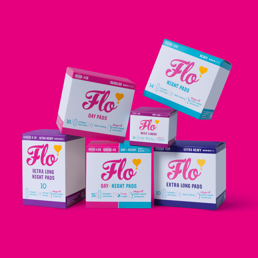 Bamboo Period Pads – Here We Flo