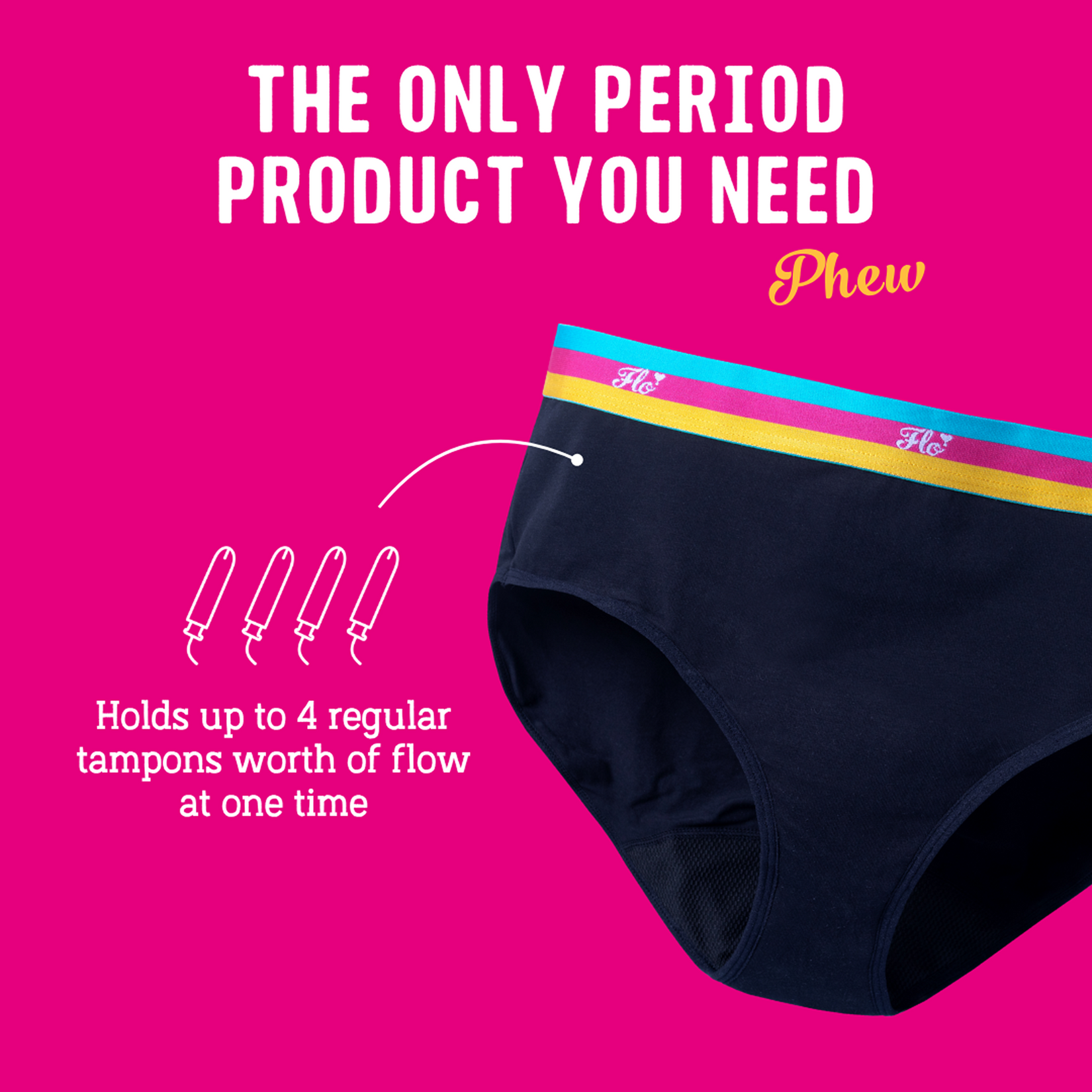 Regular Flow Period Pants – Here We Flo
