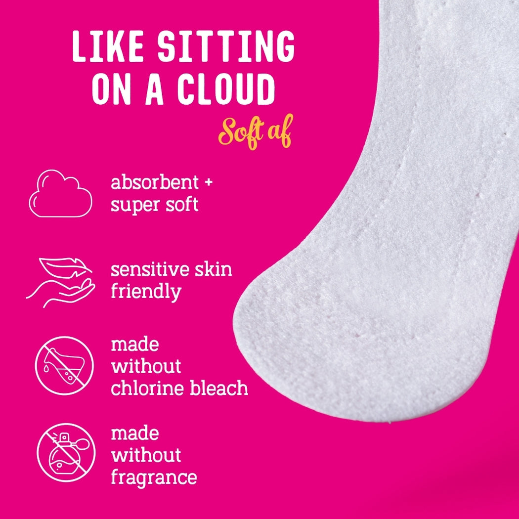 Bamboo Panty Liners – Here We Flo